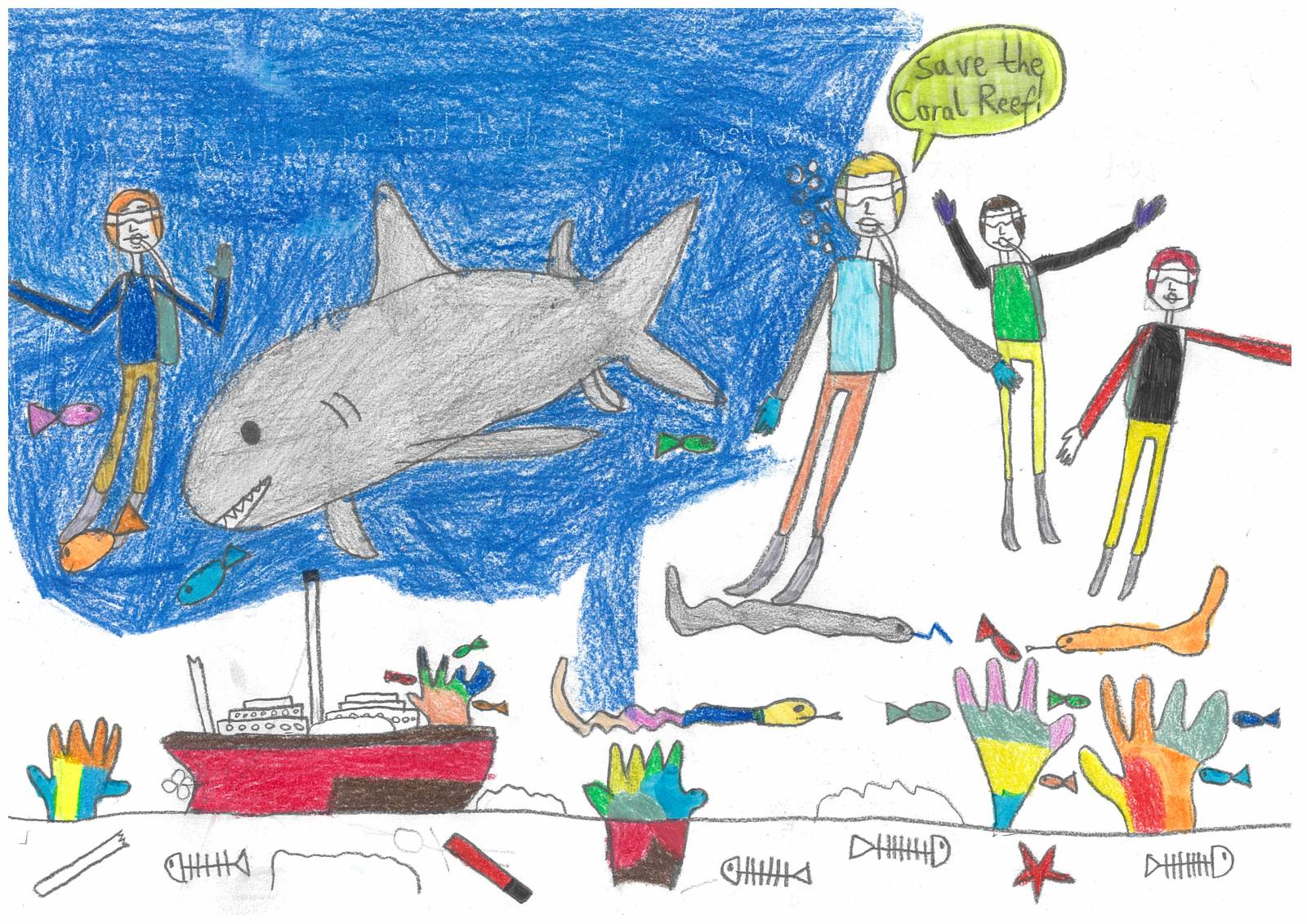 Save the Coral Reefs - Kids Care About Climate Change 2021