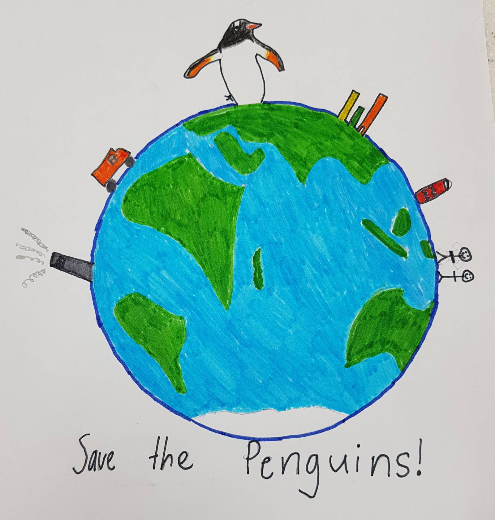 Save the Penguins - Kids Care About Climate Change 2021