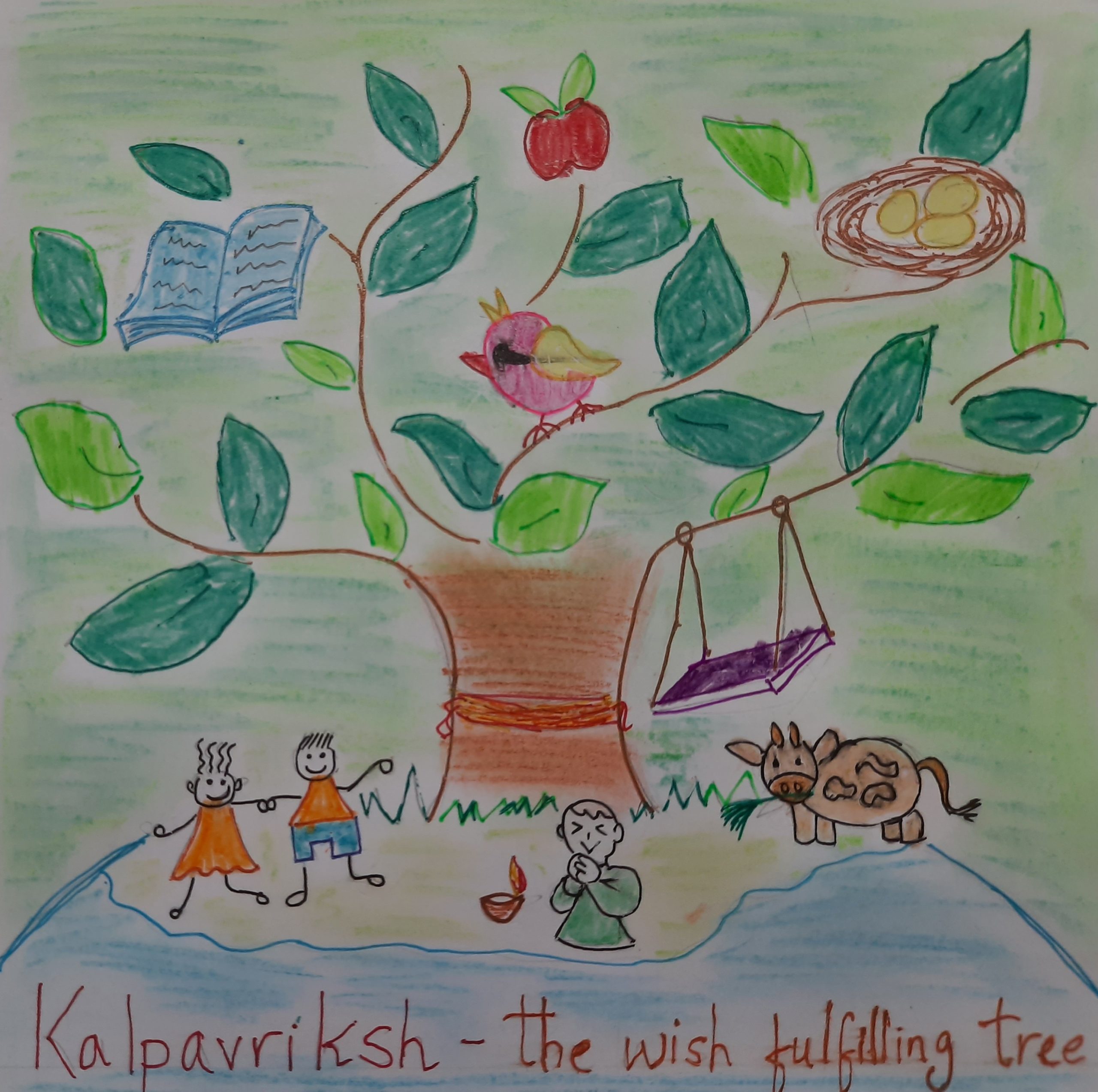 Kalpavriksh- the wish fulfilling tree - Kids Care About Climate Change 2021 Kalpavriksh- the wish fulfilling tree - Kids Care About Climate Change 2021