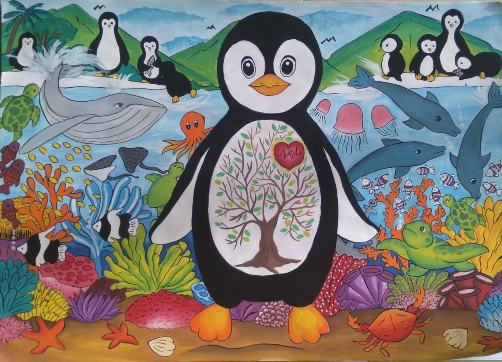 Lets together preserve our mother nature. - Kids Care About Climate Change