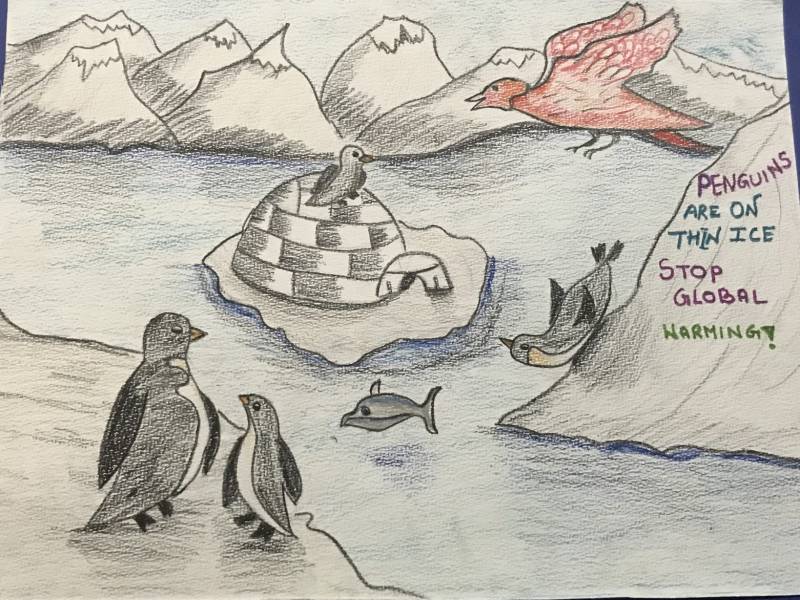 Save Penguins - Kids Care About Climate Change 2021