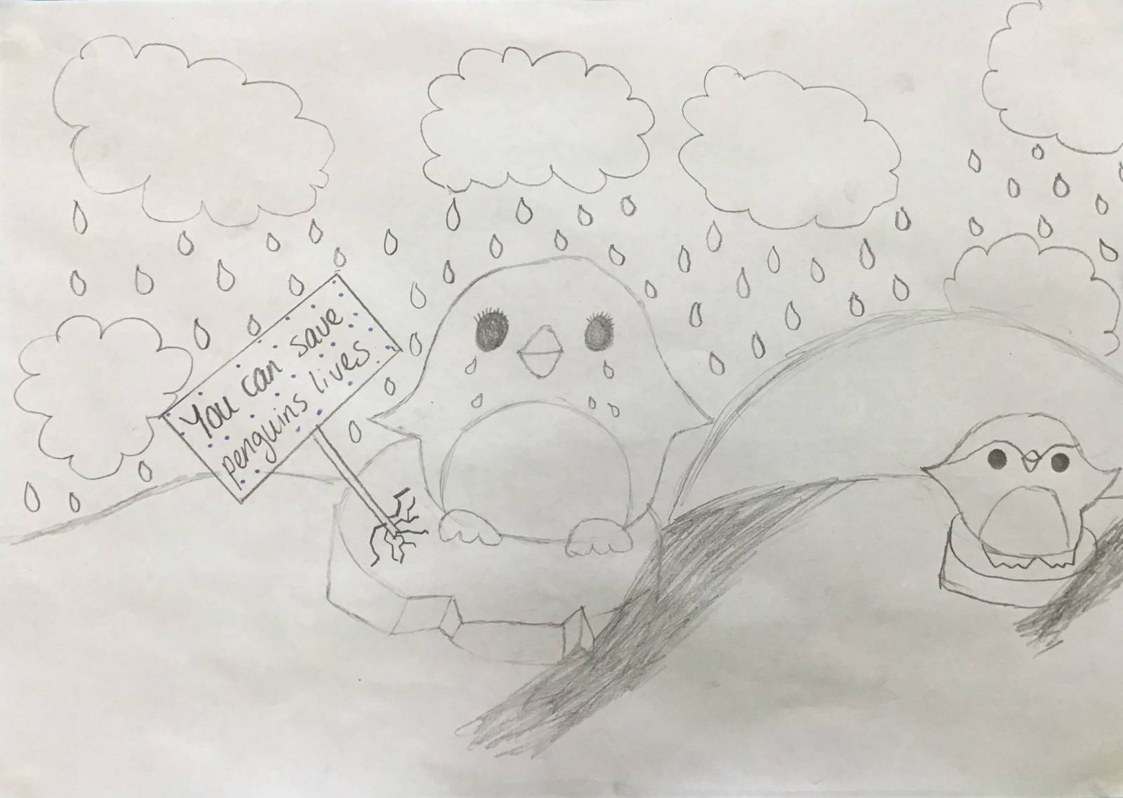 You can save penguins lives - Kids Care About Climate Change 2021