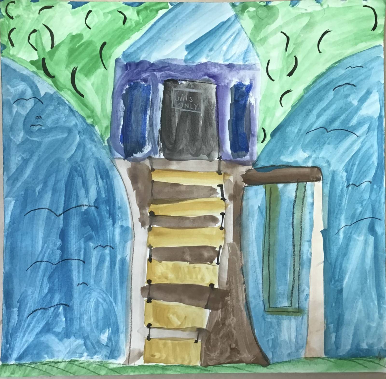 Extraordinary tree house - Kids Care About Climate Change 2021