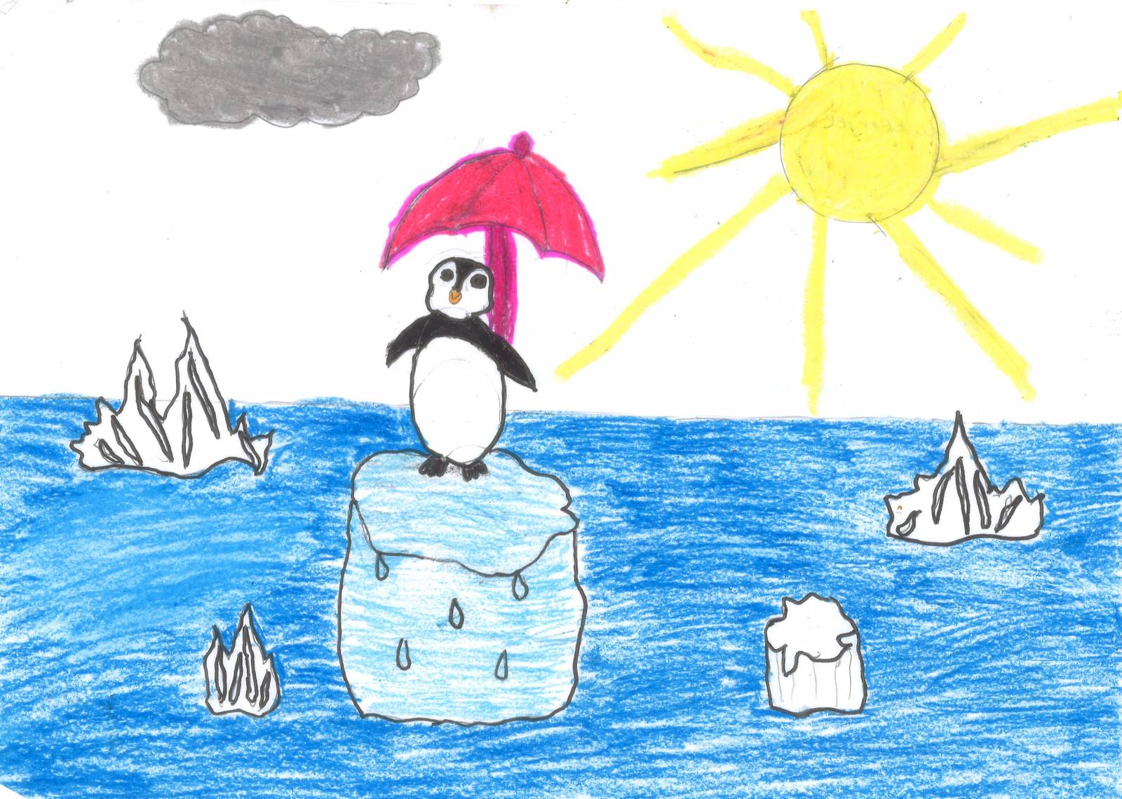 The penguins are homeless! - Kids Care About Climate Change 2021