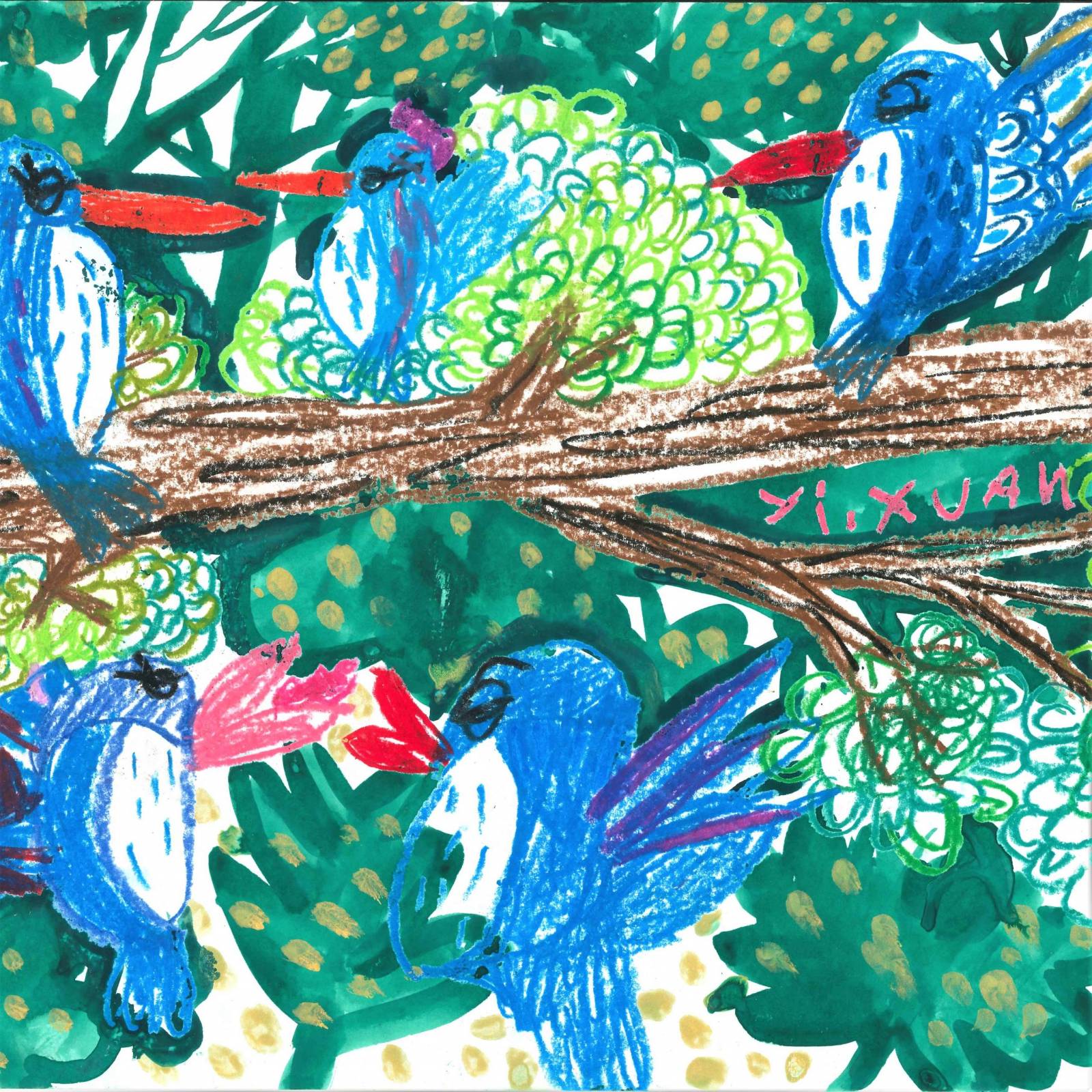 Save the trees, save the animals. - Kids Care About Climate Change