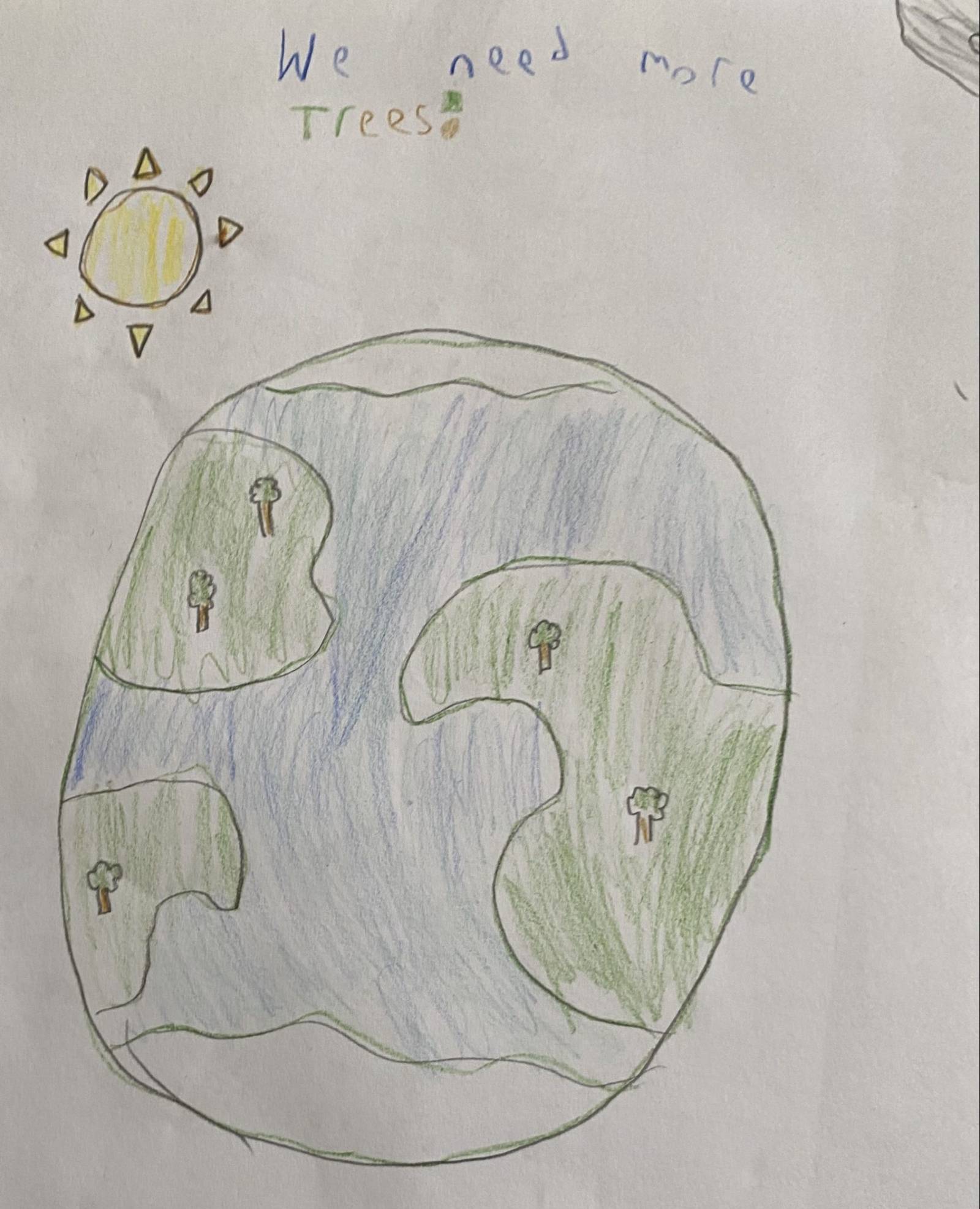 We need more trees - Kids Care About Climate Change 2021