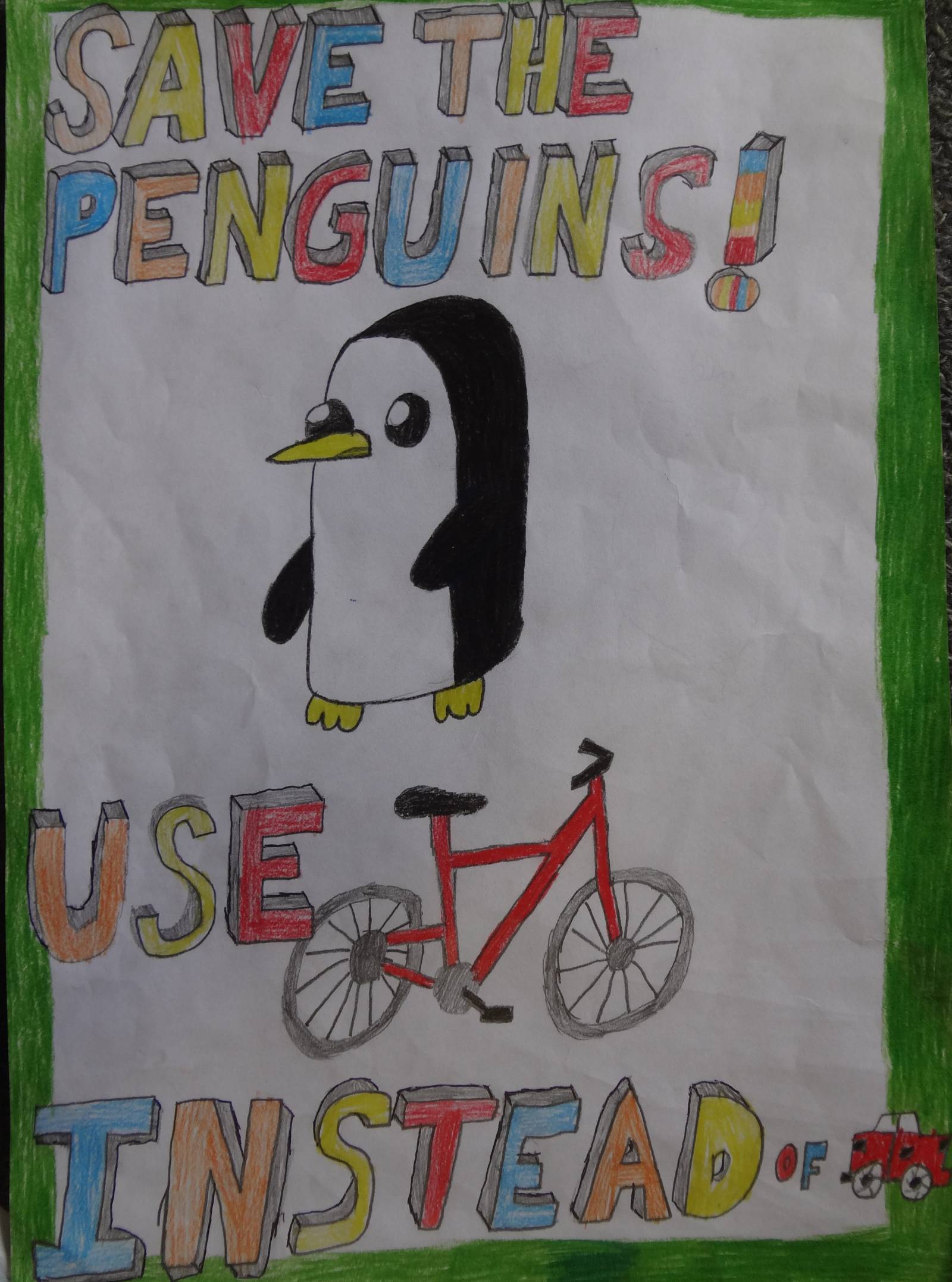 Save the Penguins - Kids Care About Climate Change 2021