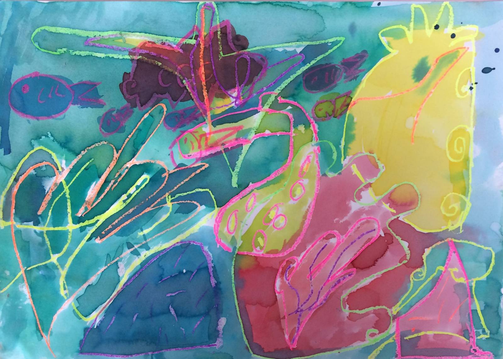 Colour explosion - Kids Care About Climate Change 2021