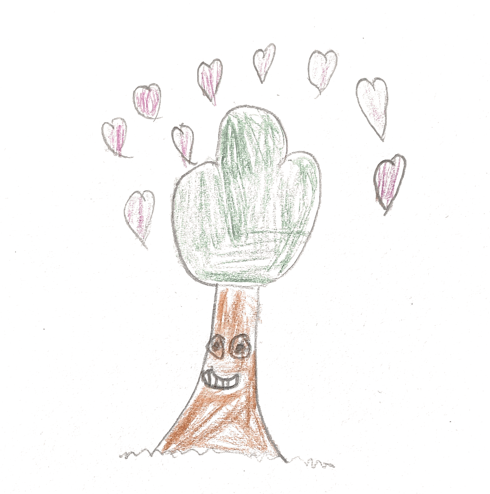 Love tree - Kids Care About Climate Change 2021