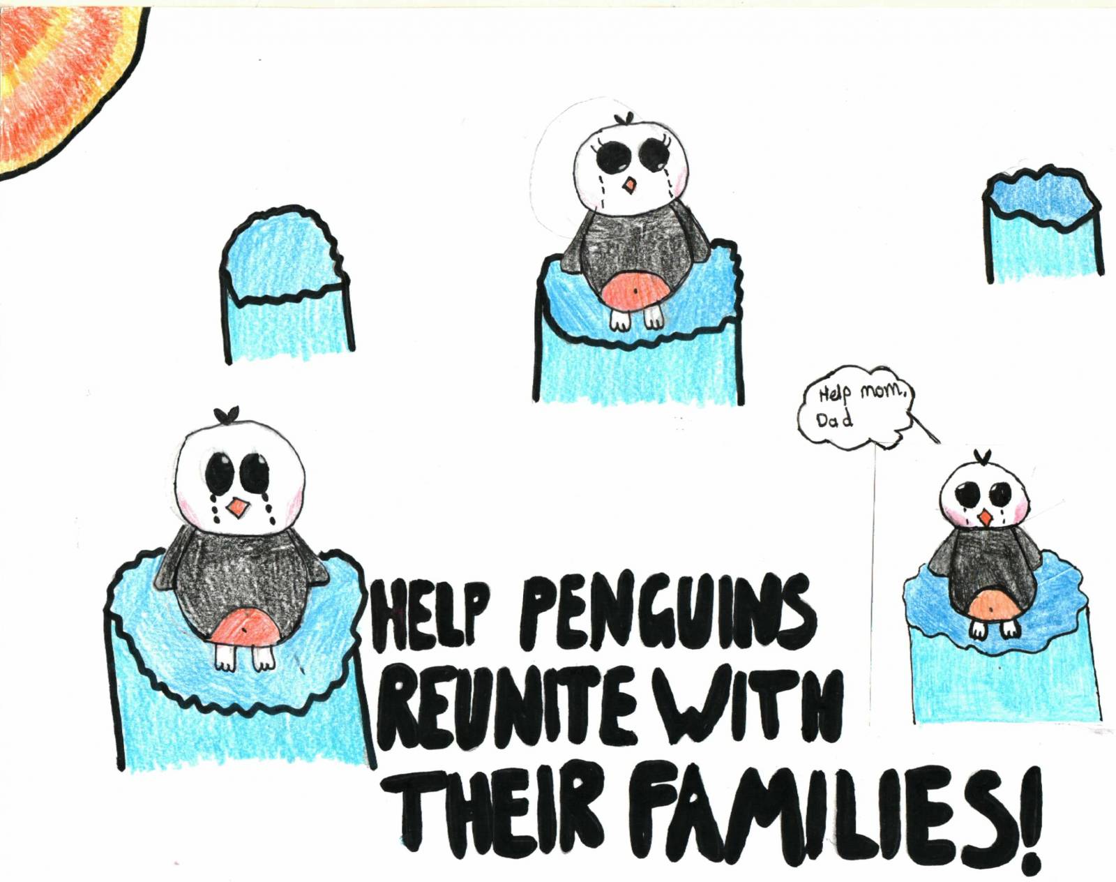 Help penguins reunite with their families - Kids Care About Climate ...