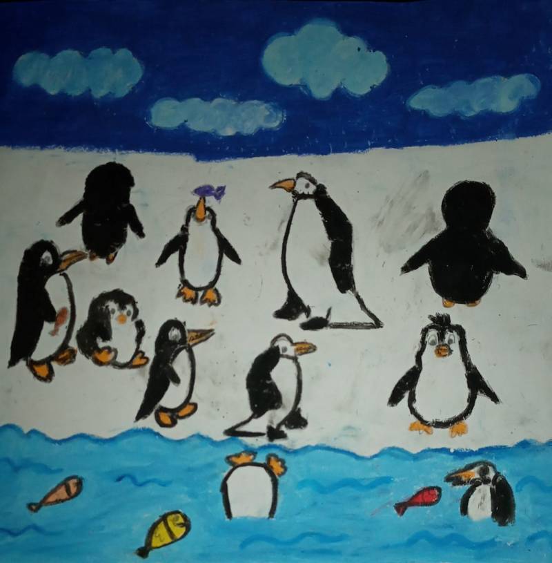 LETS SAVE OUR PENGUINS - Kids Care About Climate Change 2021