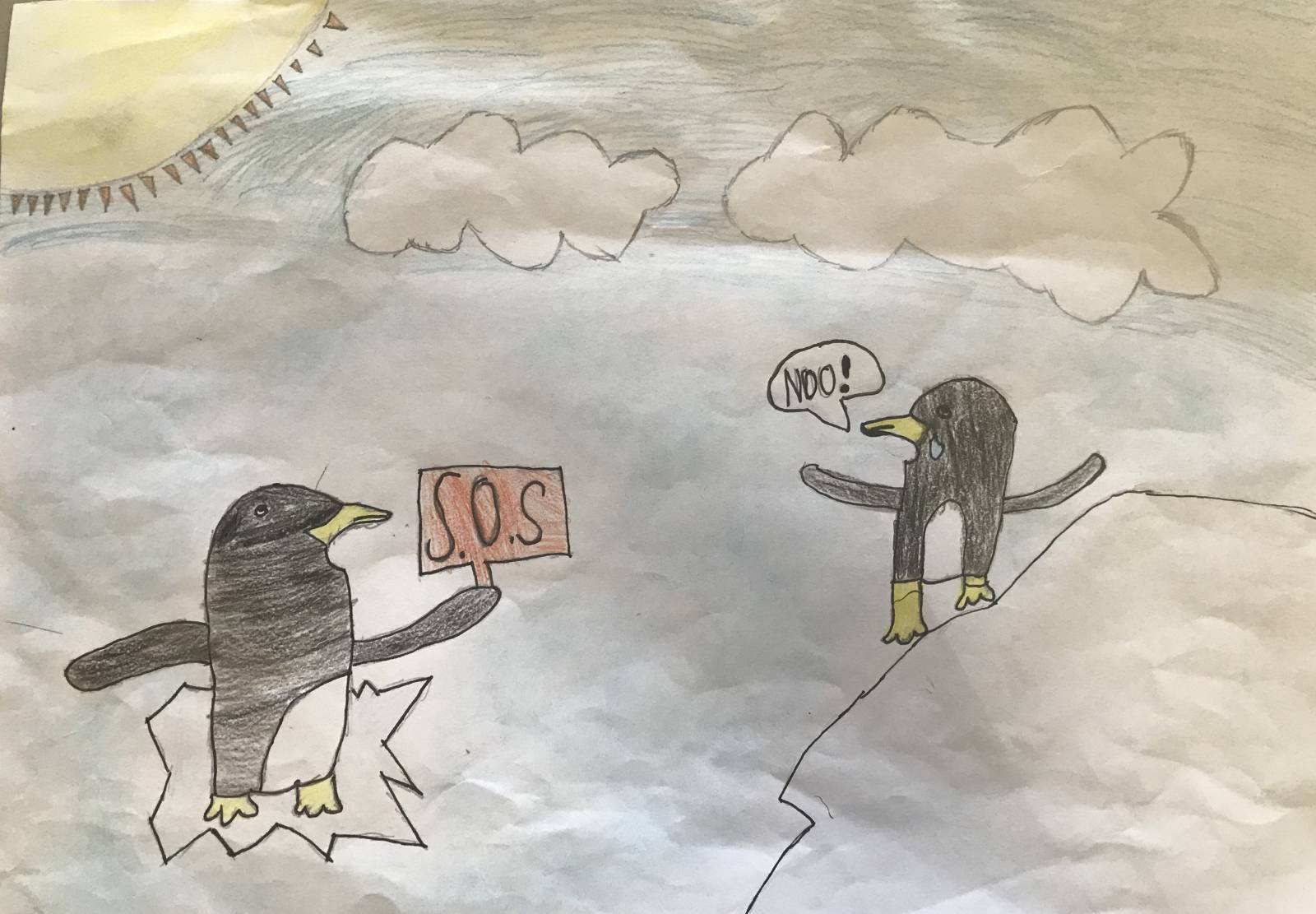 Save the penguins - Kids Care About Climate Change 2021