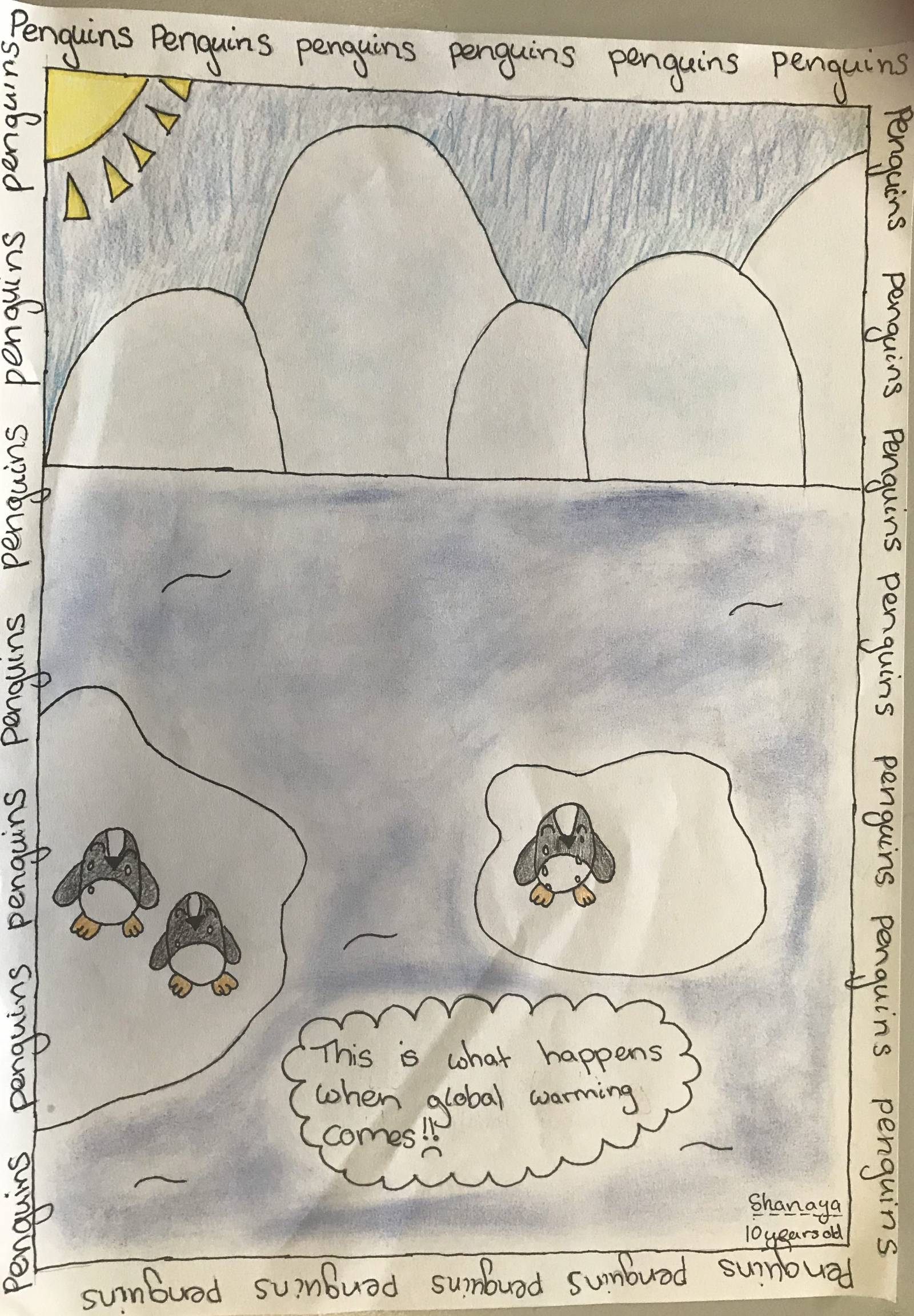 Save the Penguins - Kids Care About Climate Change 2021