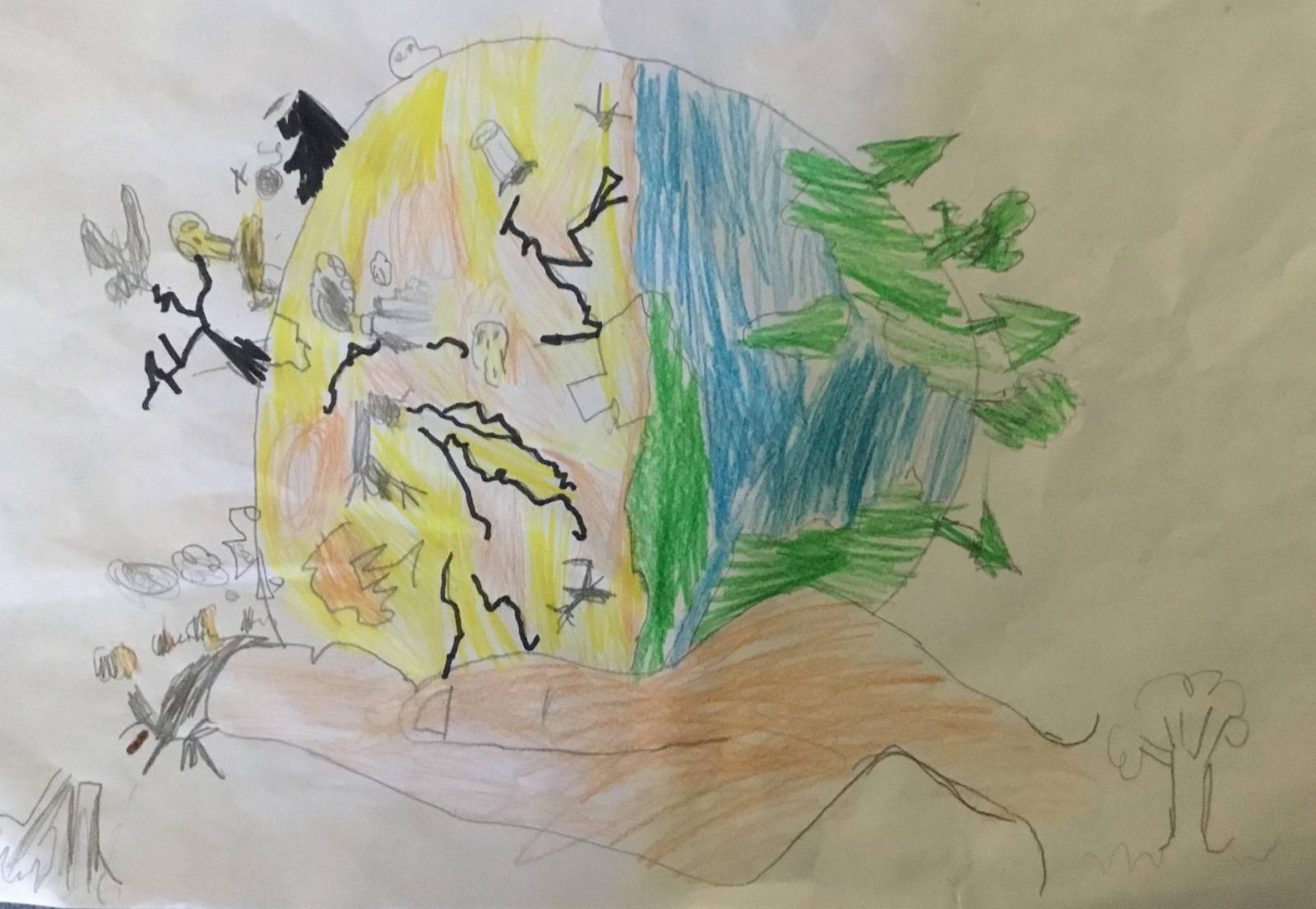 see the earth - Kids Care About Climate Change 2021