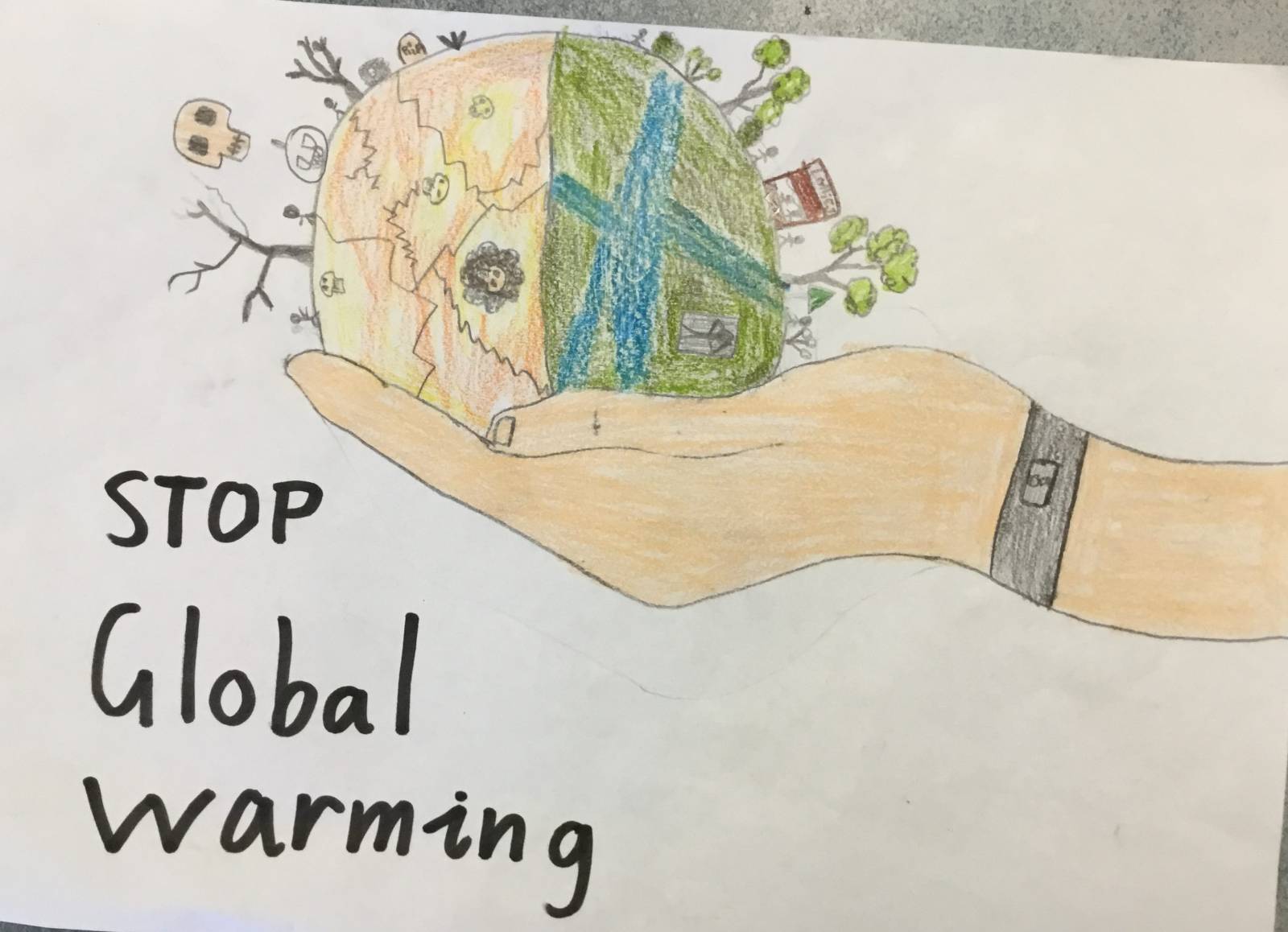 The Earth - Kids Care About Climate Change