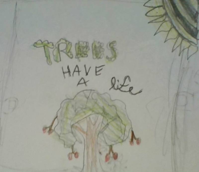 Trees have a life to - Kids Care About Climate Change 2021