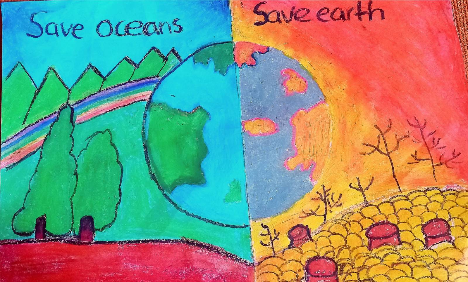 Save our earth - Kids Care About Climate Change