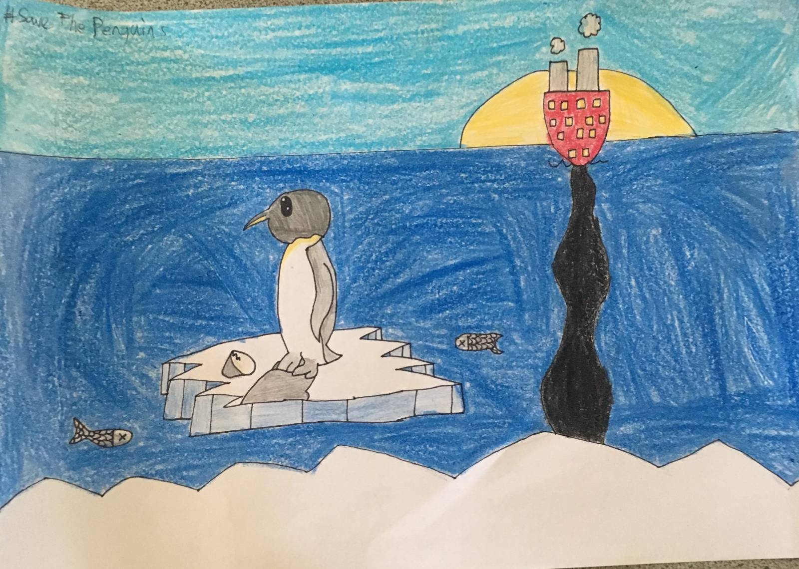 #Save The Penguins - Kids Care About Climate Change