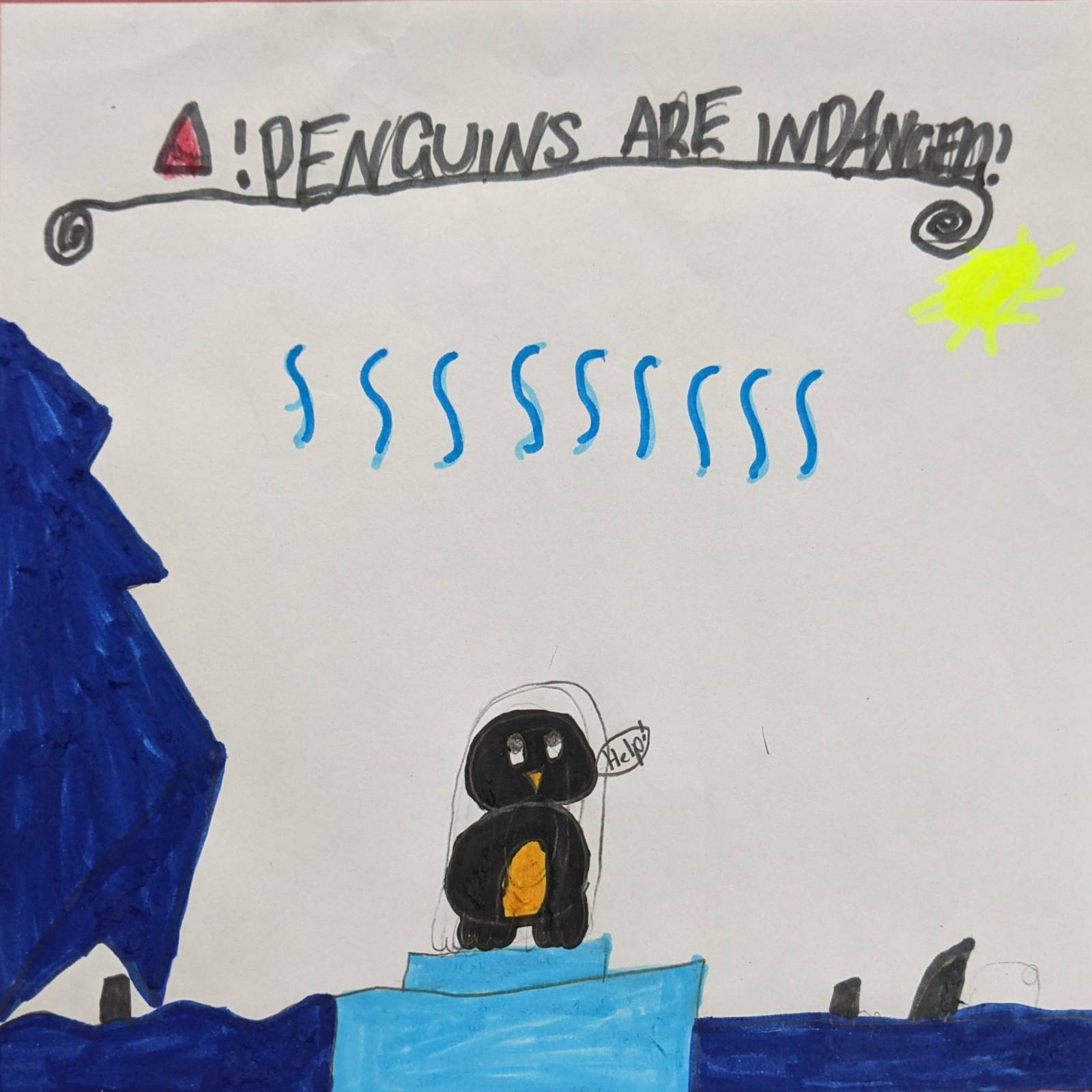 Save our Penguins!!! - Kids Care About Climate Change