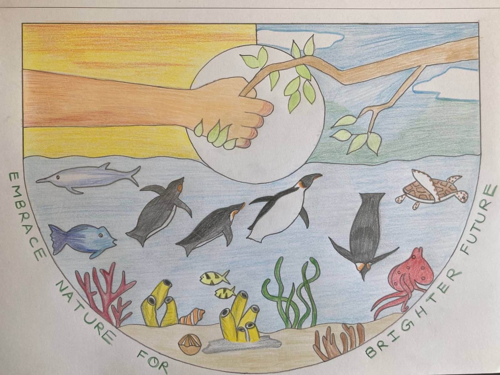 Embrace Nature for Brighter Future - Kids Care About Climate Change