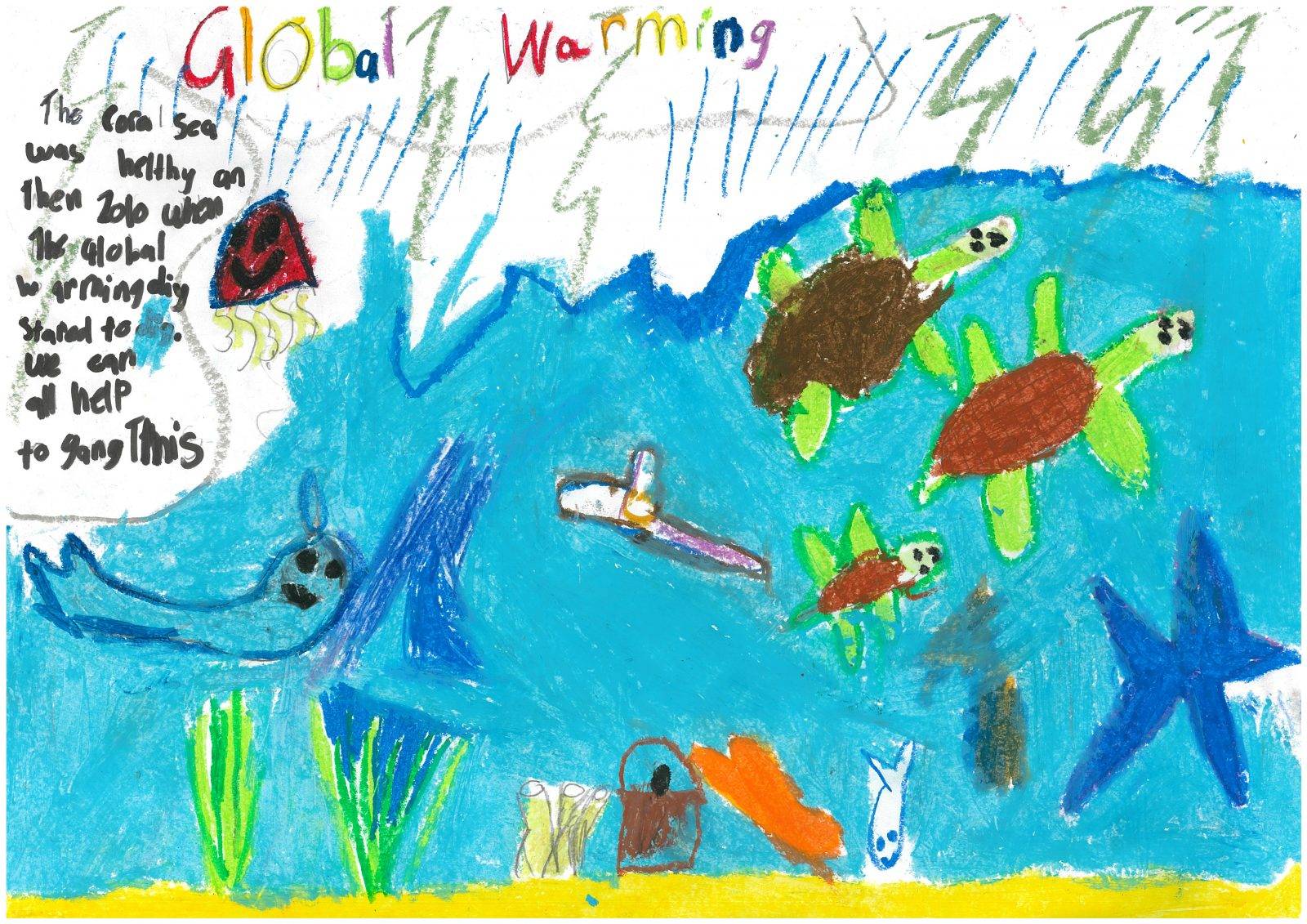 Global warming - Kids Care About Climate Change 2021