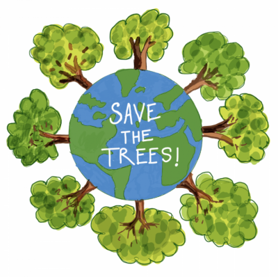 Save the trees! - Kids Care About Climate Change