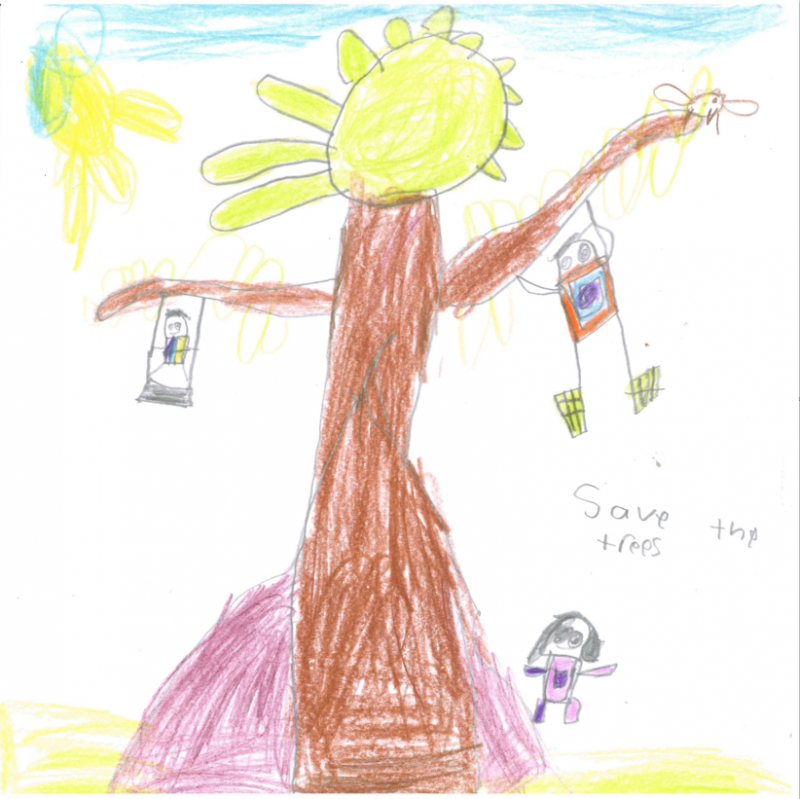 Save the Trees - Kids Care About Climate Change 2021