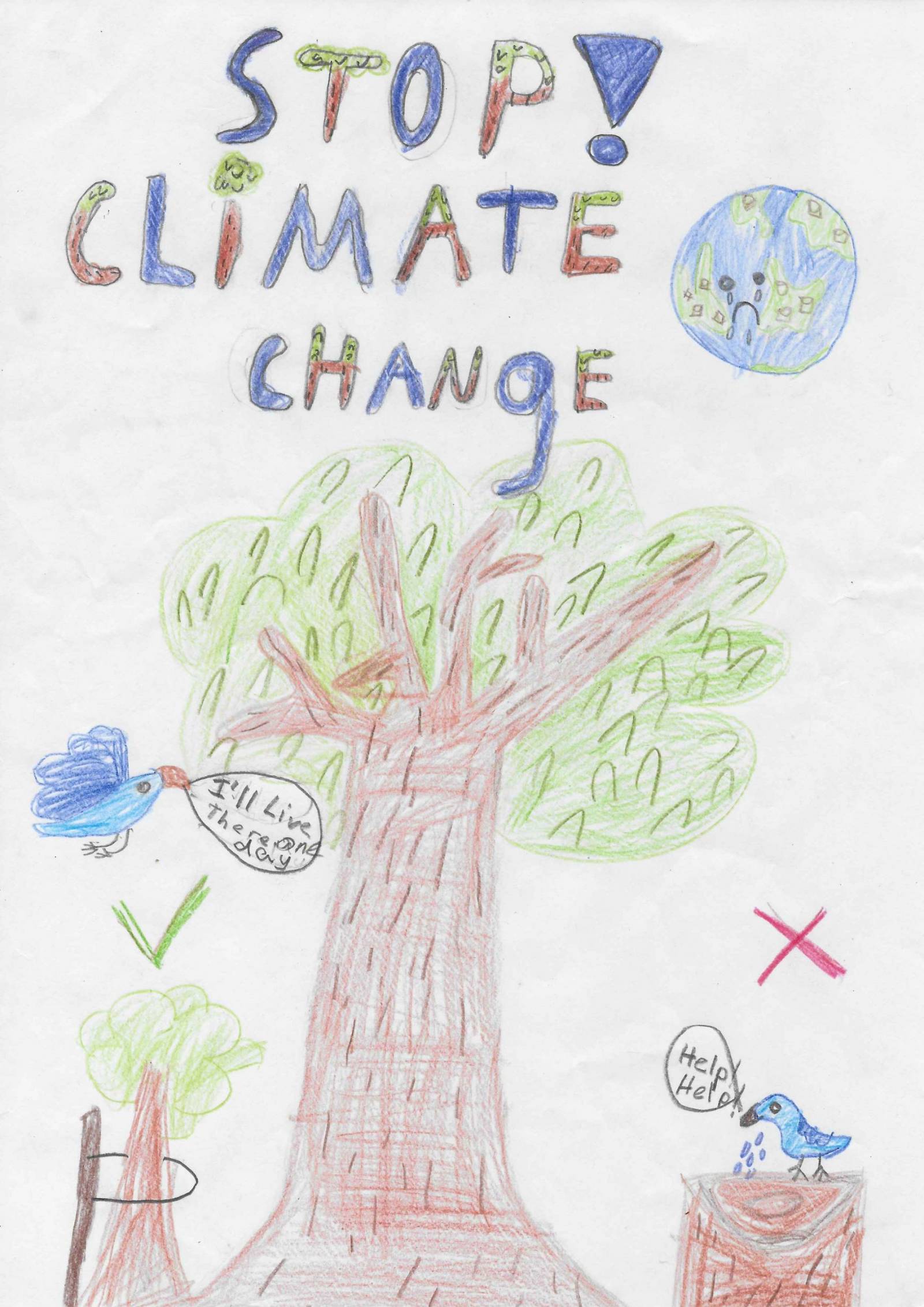 Terrific Trees - Kids Care About Climate Change 2021