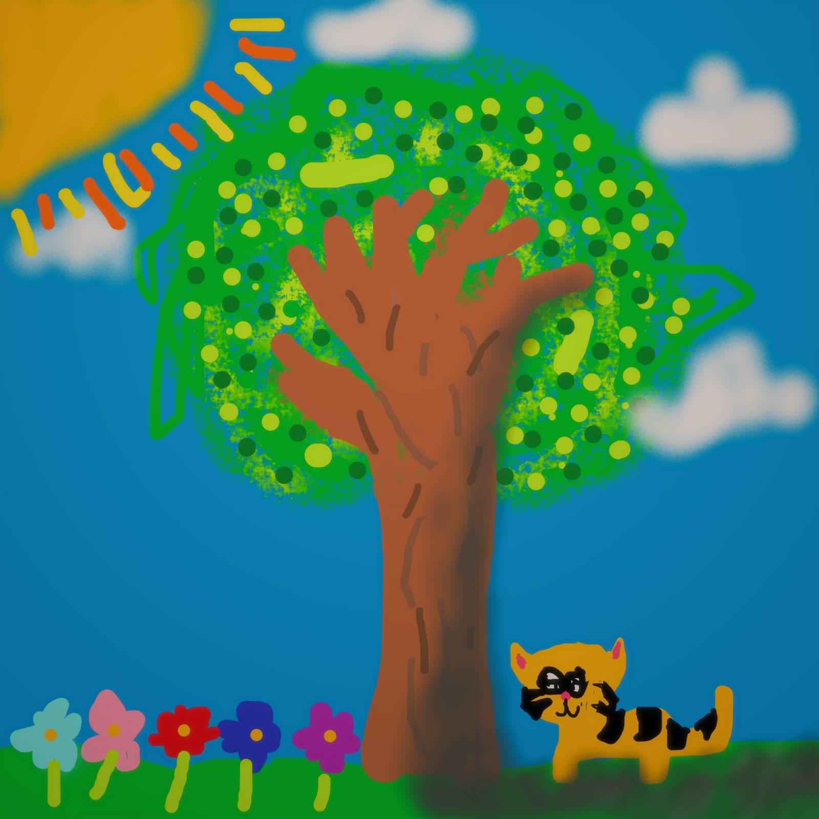 Save the trees - Kids Care About Climate Change 2021