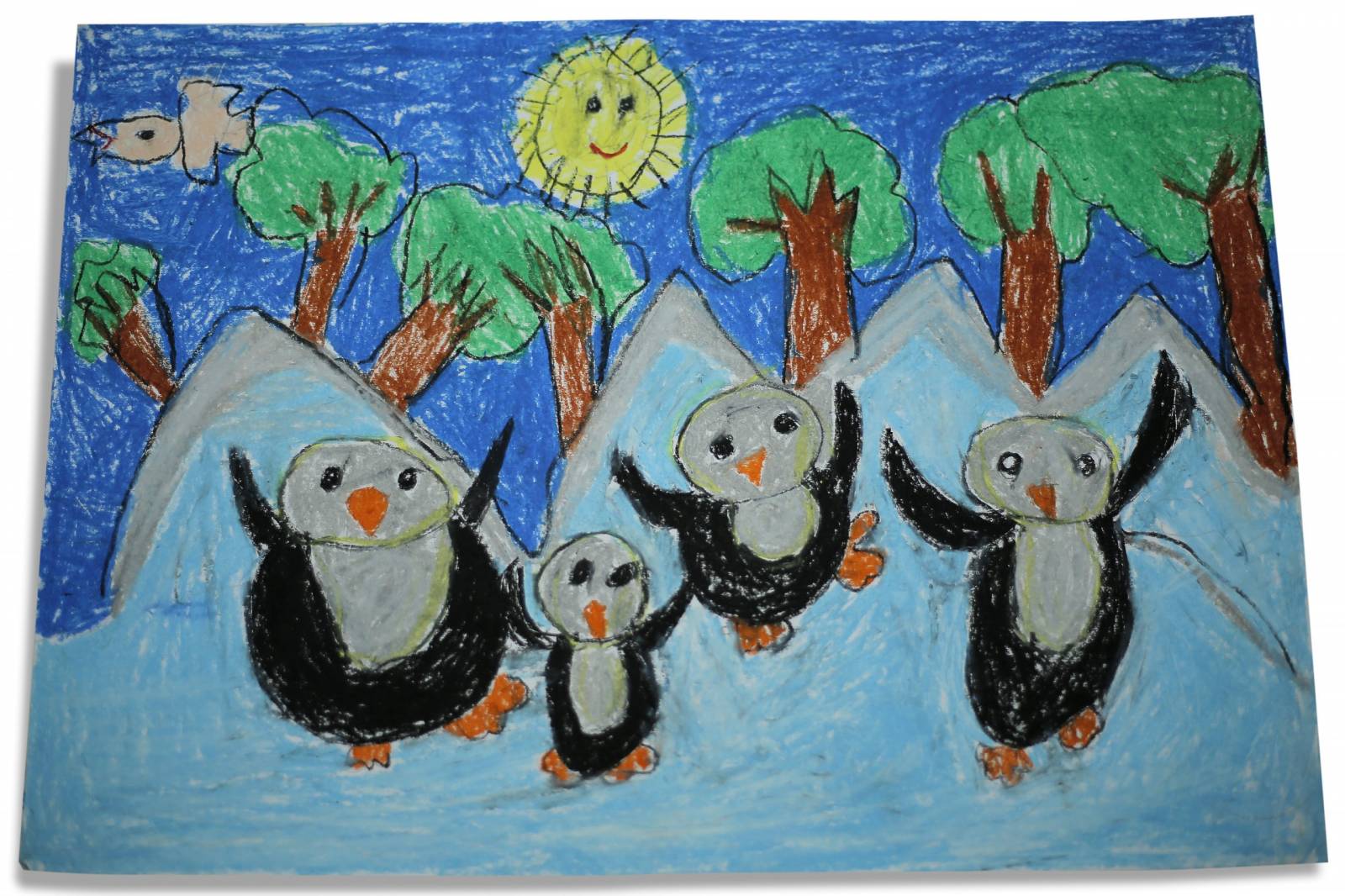 Save the penguin and coral - Kids Care About Climate Change