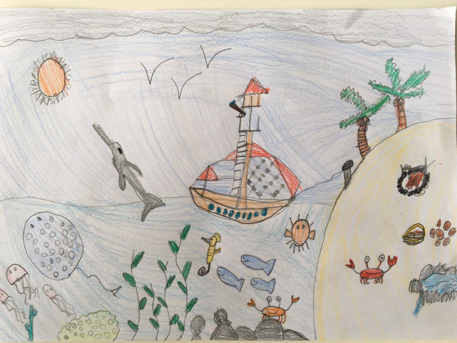 The lost island - Kids Care About Climate Change 2021