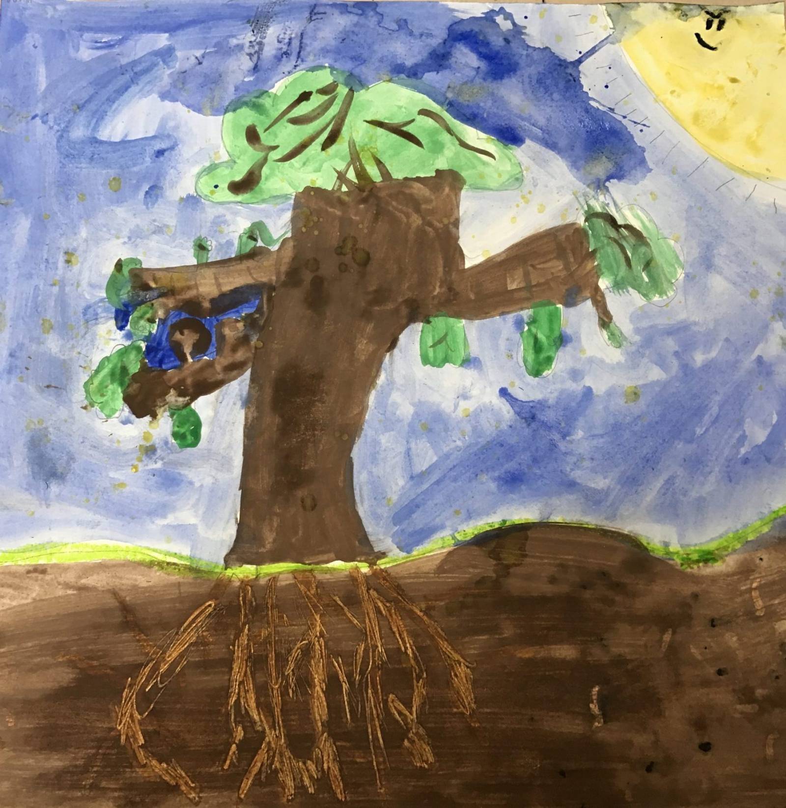 The tree of oxygen - Kids Care About Climate Change 2021