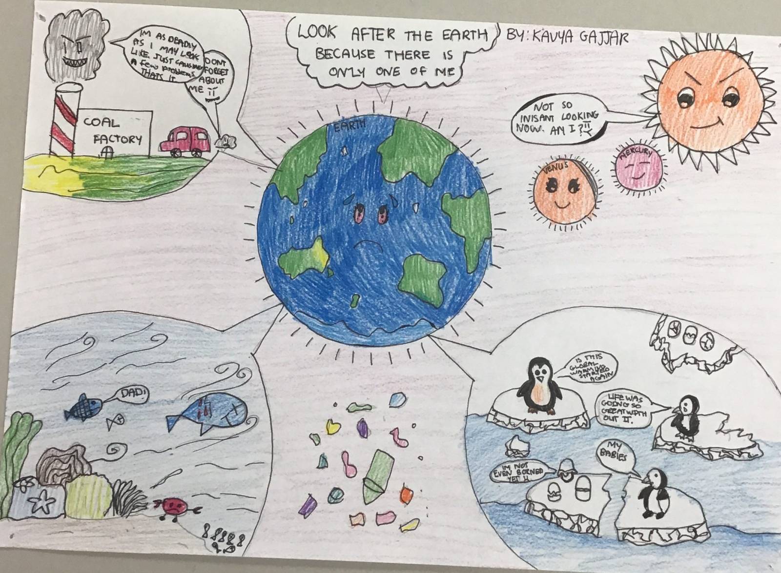 Eaarth vs Climate chnge - Kids Care About Climate Change 2021