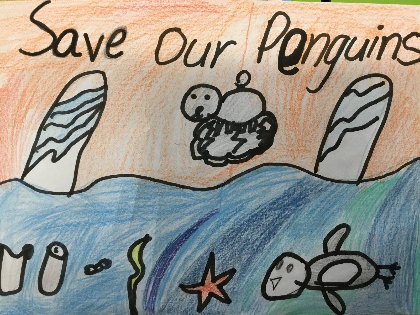 Save our Penguins! - Kids Care About Climate Change 2021