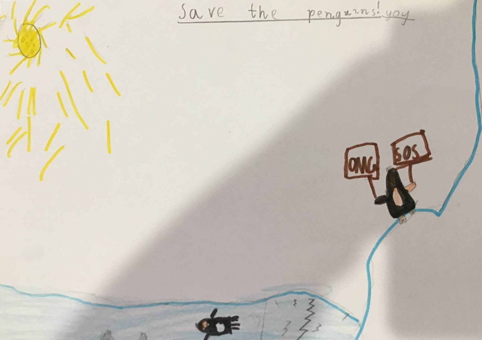 Save the penguins! - Kids Care About Climate Change 2021